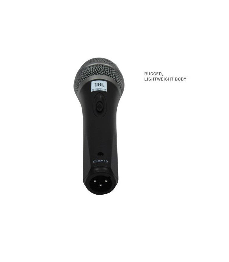 JBL Commercial CSHM10 Handheld Dynamic XLR Unidirectional Microphone W ...